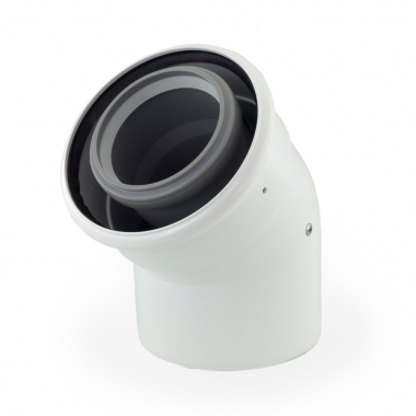 3"/5" x 45 Innoflue Concentric 45 Elbow